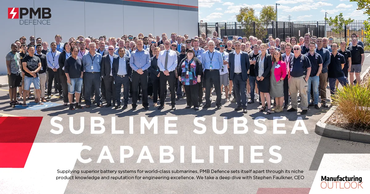PMB Defence : Sublime Subsea Capabilities - Manufacturing Outlook